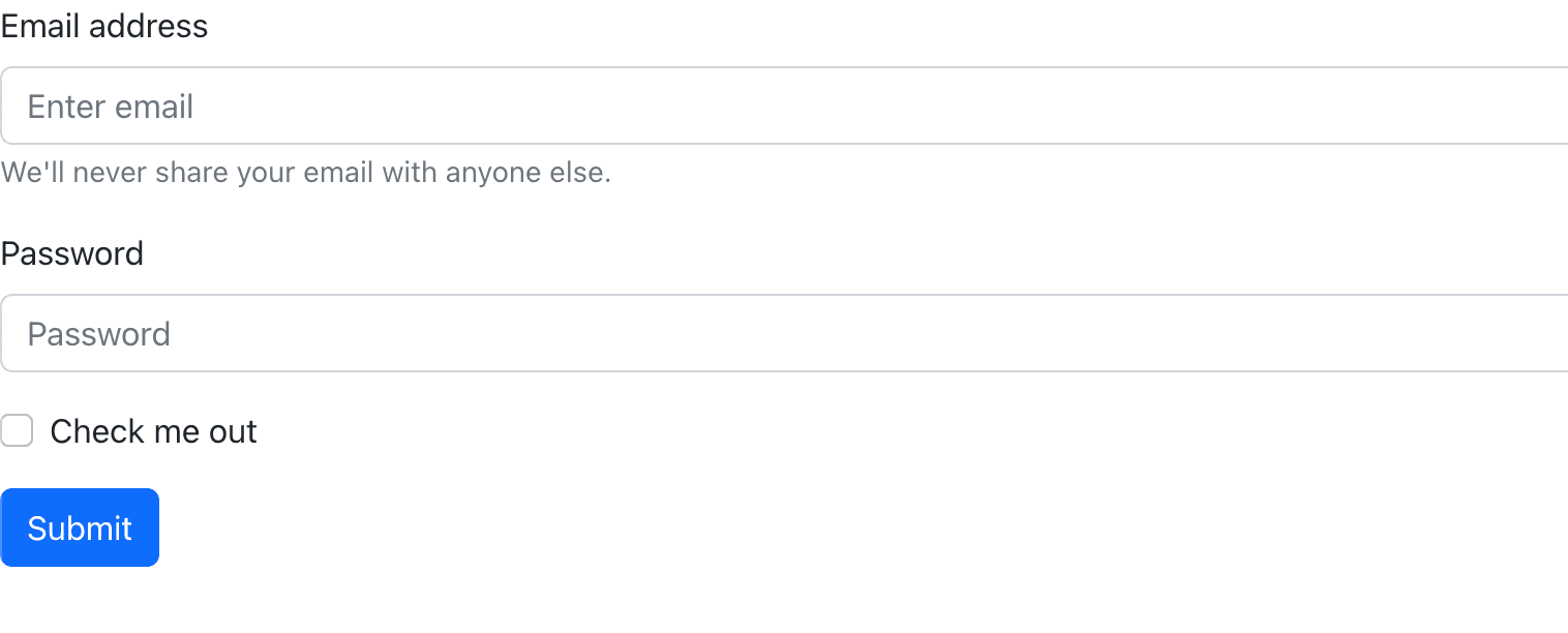 Validating Creating And Styling React Bootstrap Forms Clerk Blog