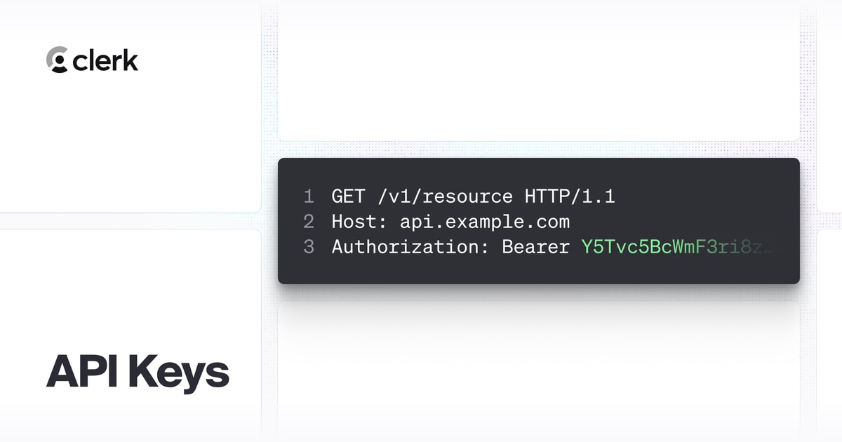 API Keys Public Beta